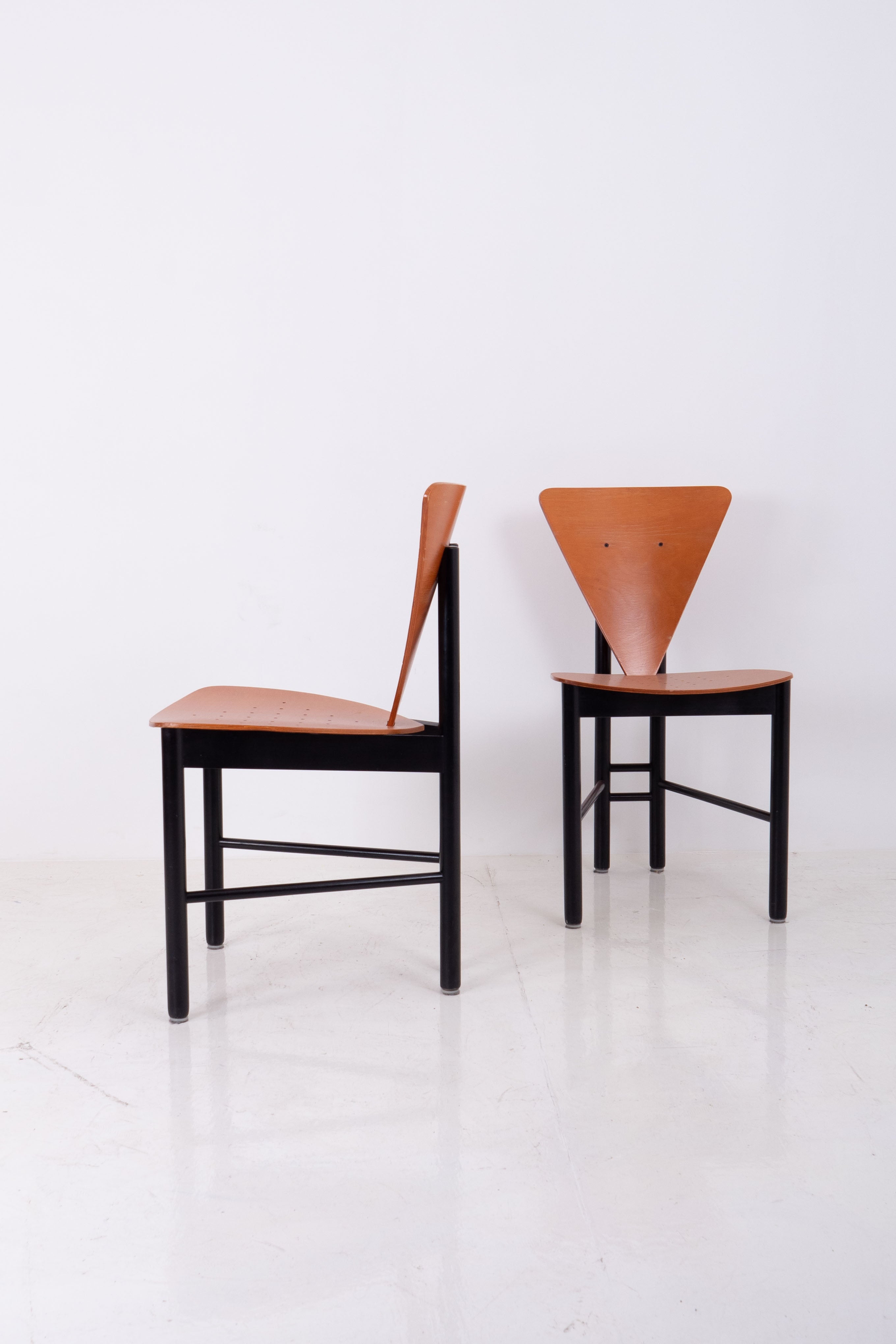 Vintage Architectural Postmodern Side chair | EBTD London ...