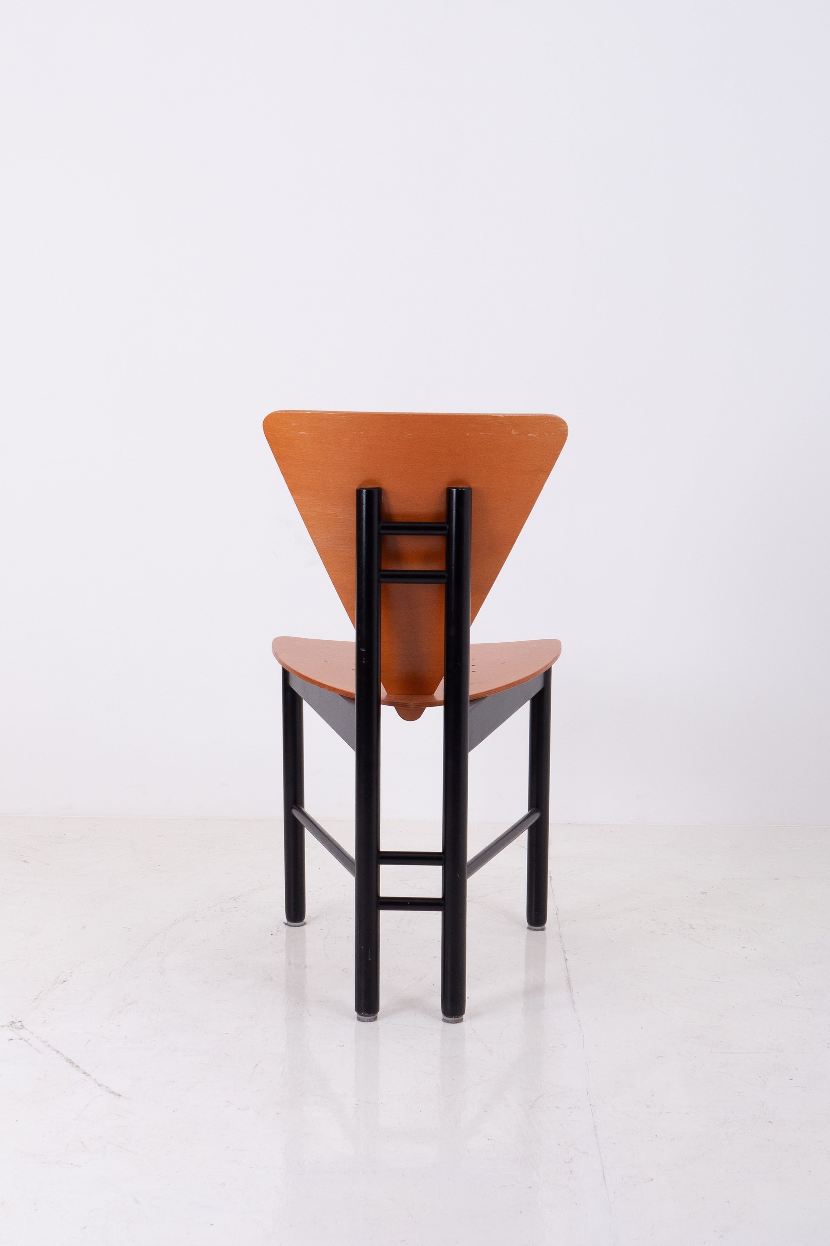 Vintage Architectural Postmodern Side chair | EBTD London ...